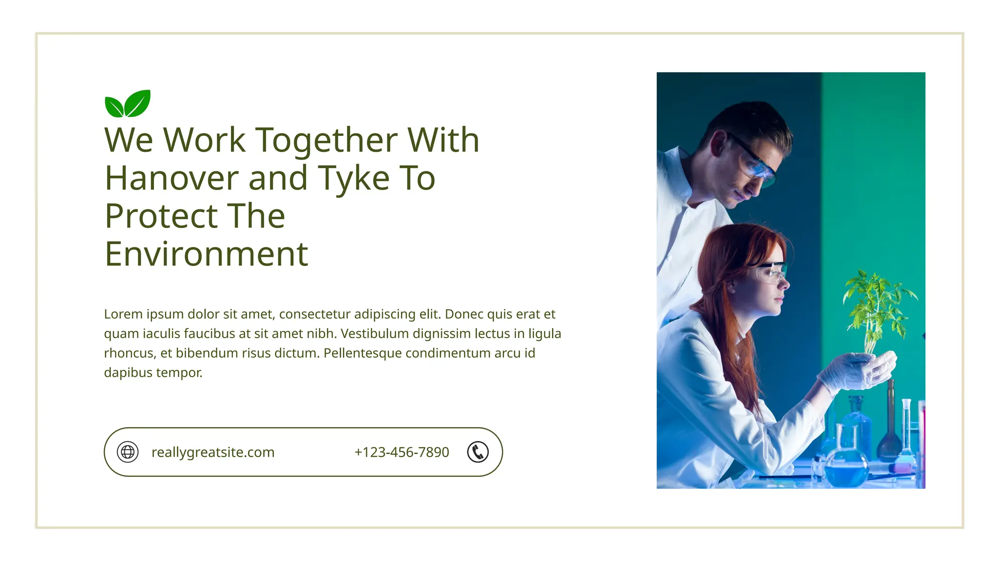 Ideathon -Environment case competition template | PPTX