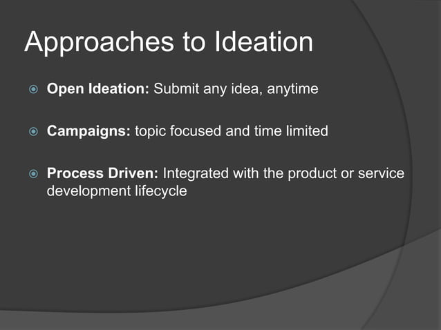 Ideation Platform