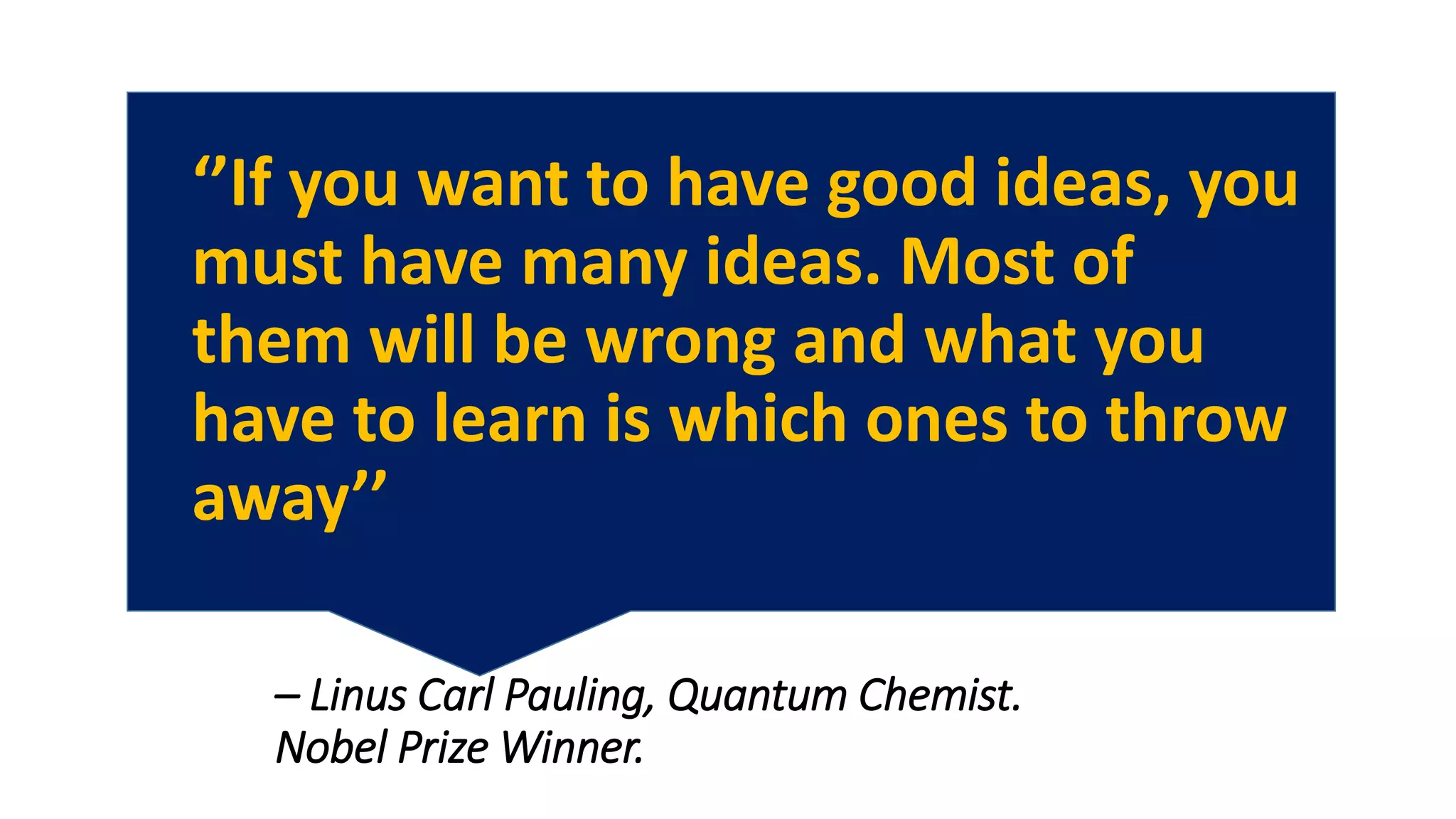 Ideation; generating more ideas as possible | PPT