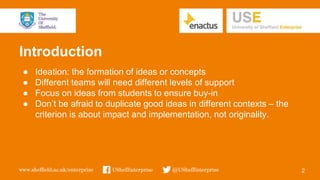 Generating Project Ideas | PPT