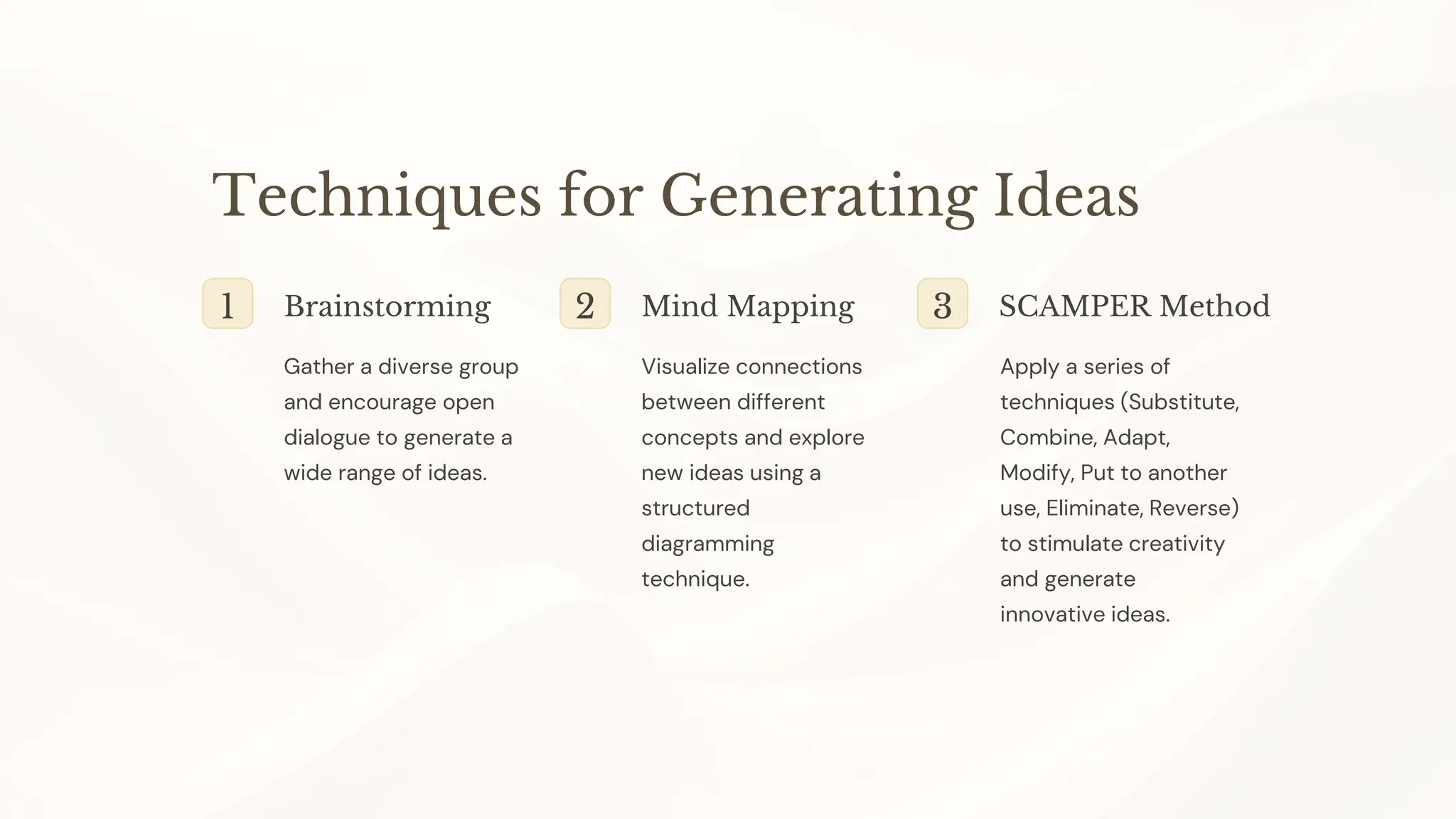 Understanding the Process of Ideation and Creating Basic Ideas for Your Project | PDF
