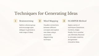 Understanding the Process of Ideation and Creating Basic Ideas for Your ...