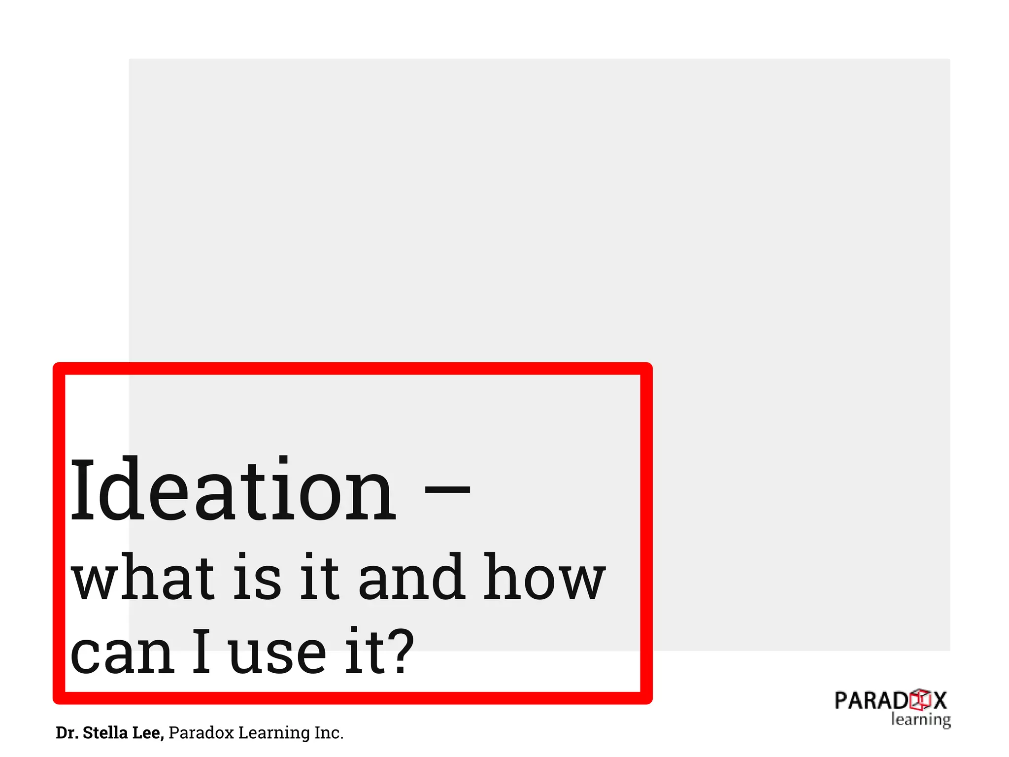 What Is Ideation and How Can I Use It? | PPT
