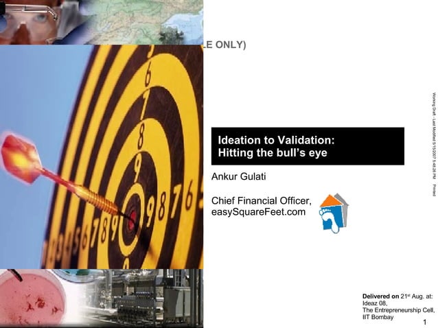 Ideation To Validation | PPT | Business Administration | Business