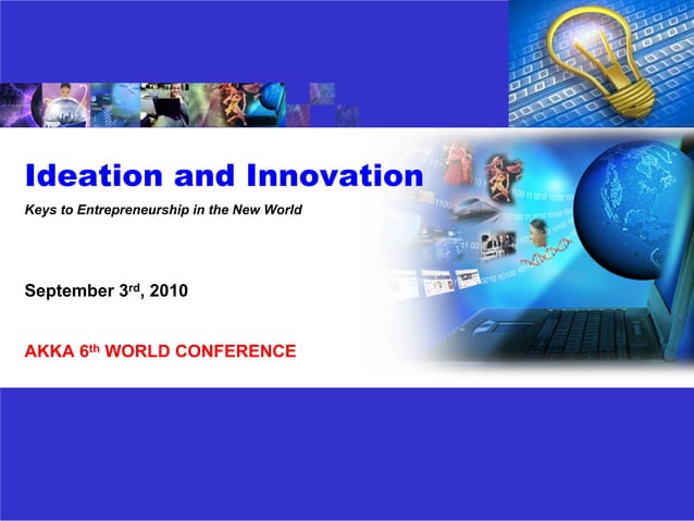 Ideation conference final | PPT