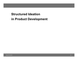 Structured Ideation and Design Thinking | PDF
