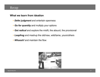 Structured Ideation and Design Thinking | PDF