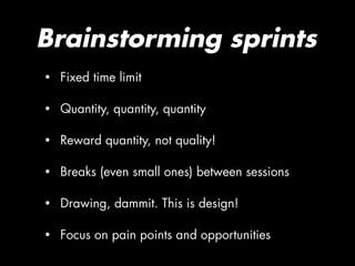 Ideation and Design Principles Workshop | PDF