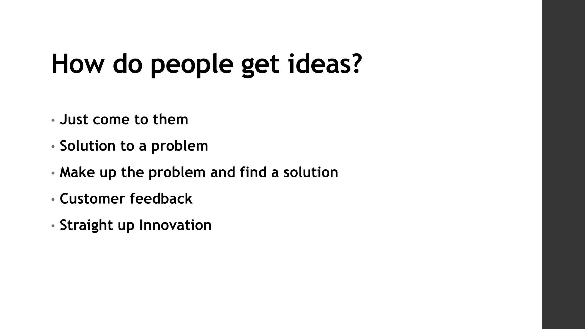 Ideation Process | PPTX