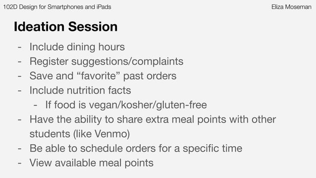 Ideation session | PPT