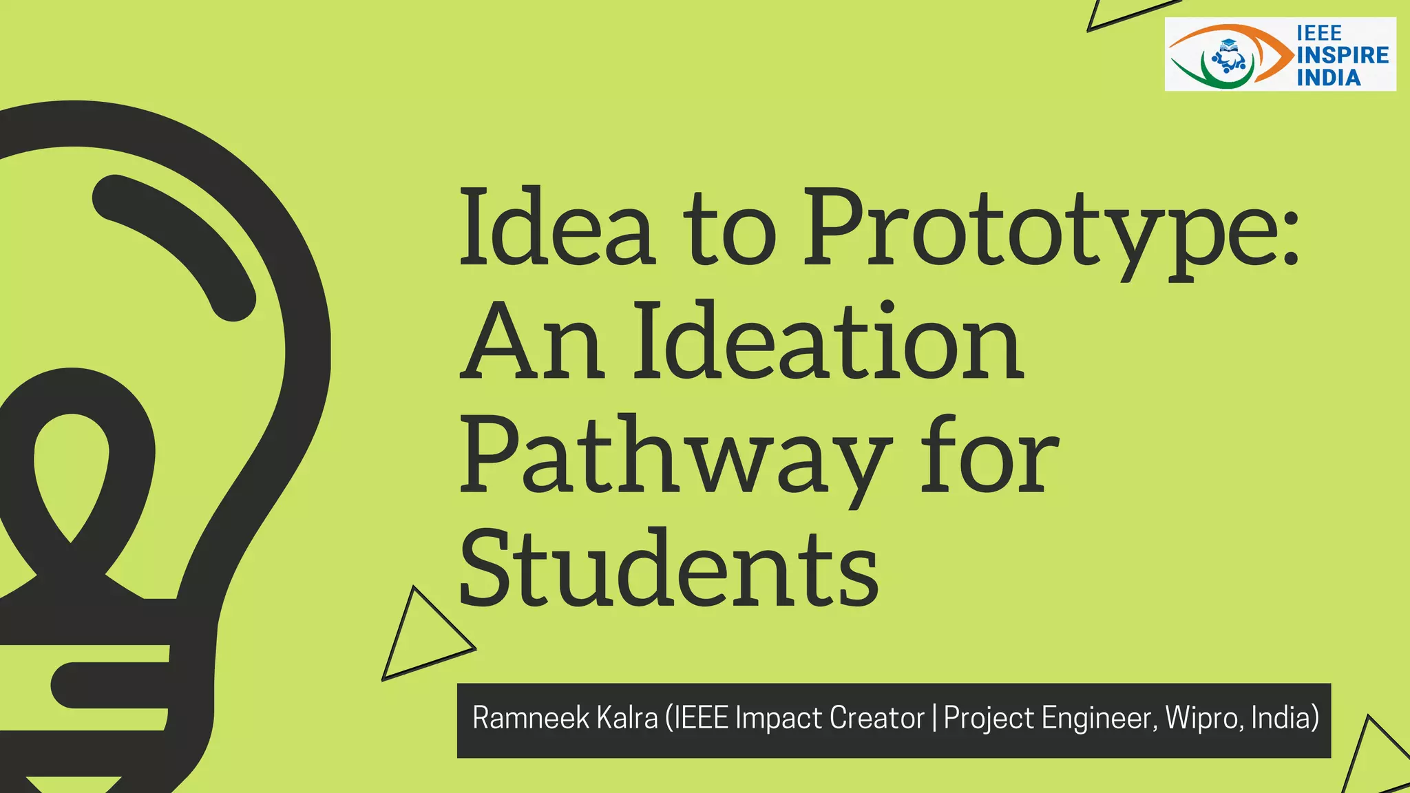 Idea to prototype: An Ideation Pathway for students | PDF