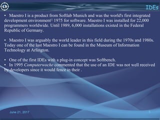 Ide benchmarking | PPT