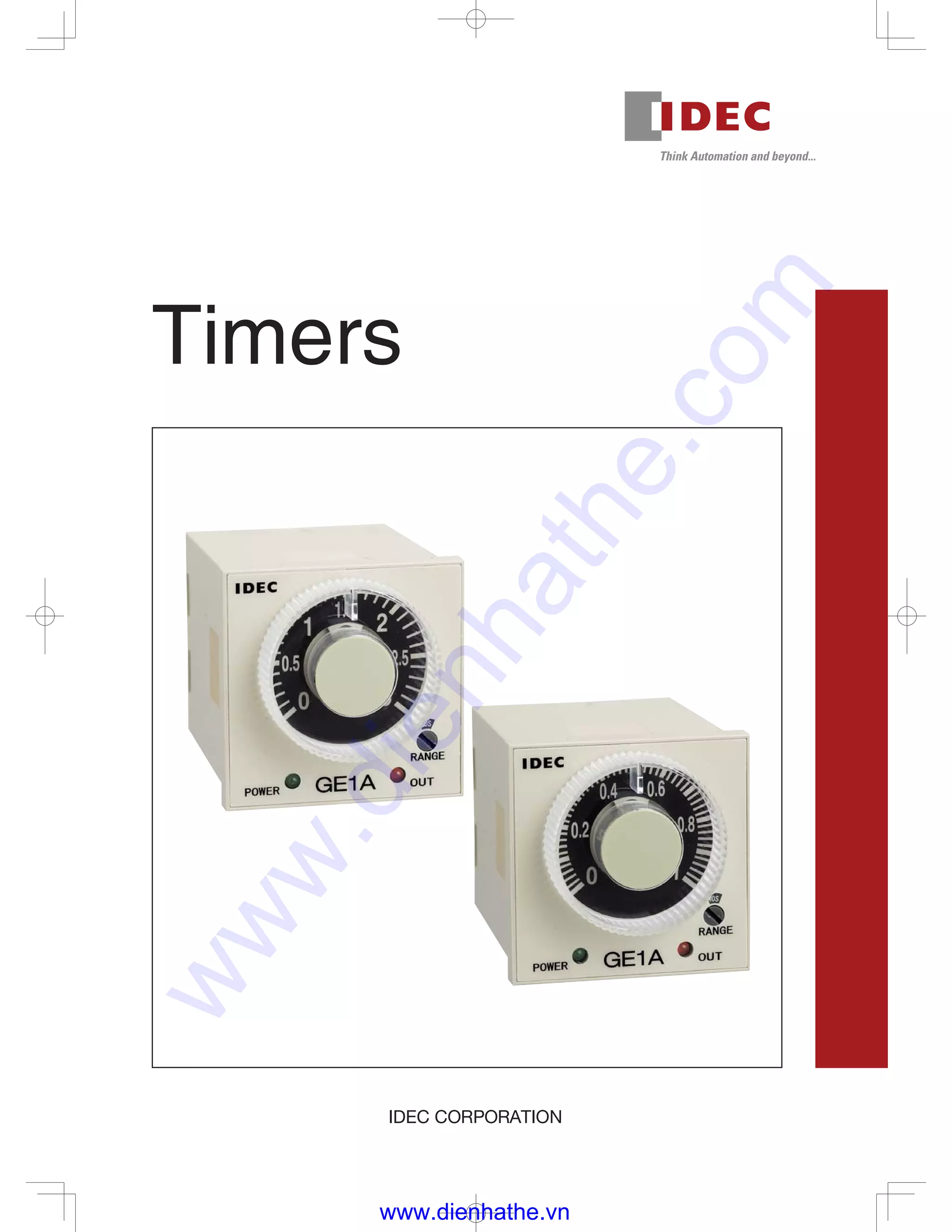 Idec timers idec | PDF