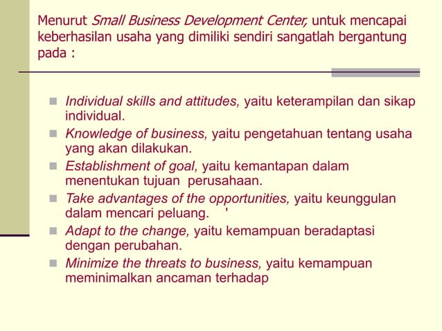 Ide dan peluang usaha | PPT