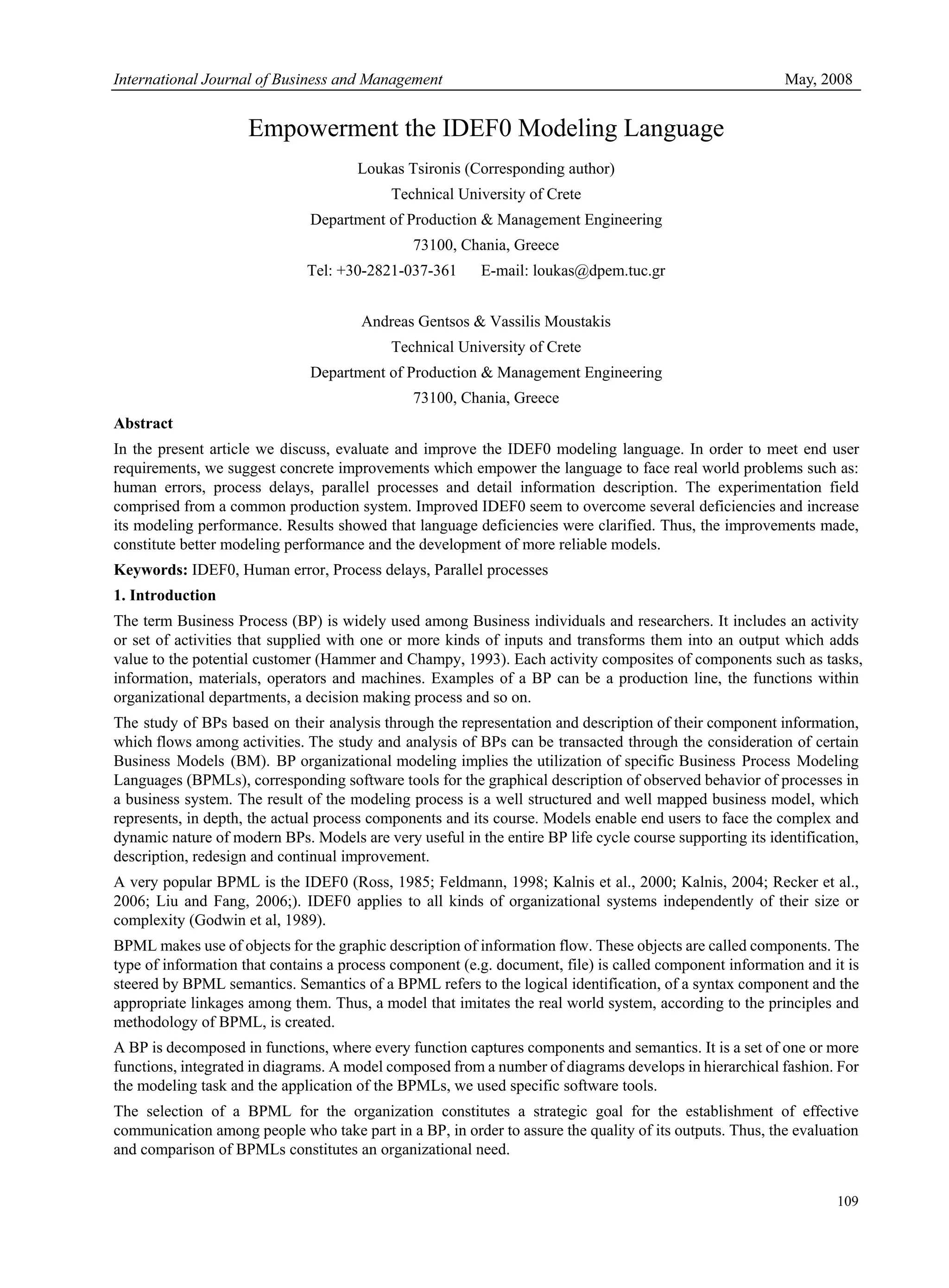 Idef 0 language_introduction | PDF