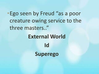 Id, Ego and Superego.pptx