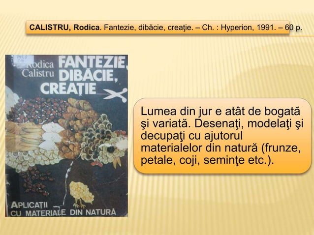 Idei creative pentru copii isteţi | PPTX