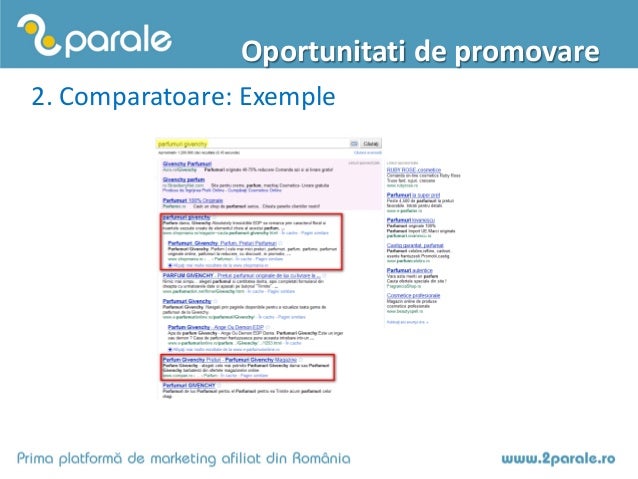 exemple de oportunitati