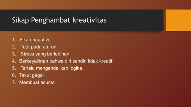 Ide ,kreativitas dan inovasi.ppt materi bisnsis | PPT