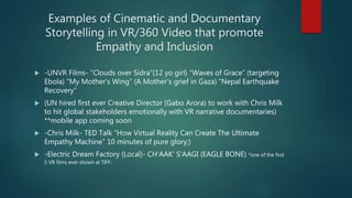 Empathy &Inclusion in the XR Space | PPT