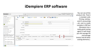 idempiere erp | PPTX