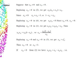 Idempotent matrix in m3 z | PPT