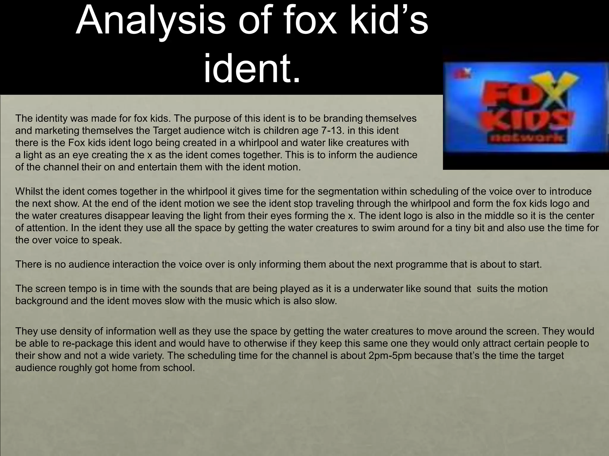 Ident hpd tony | PPTX | Television | Entertainment