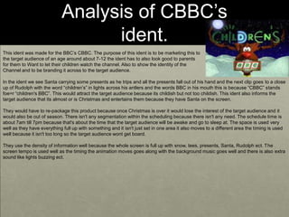 Ident hpd tony | PPTX | Television | Entertainment