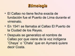 Identidad educativa del callao | PPT