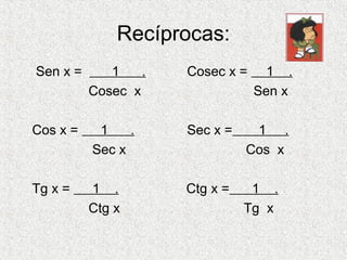 Identidades trigonometricas | PPT