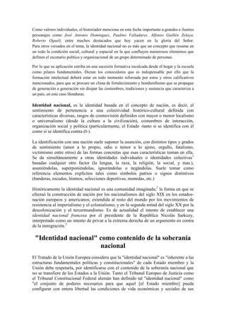 Identidad nacional | PDF