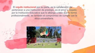 IDENTIDAD UNIVERSITARIA LA IDENTIDAD EN LA UNIVARSIDAD AUTONOA DE ...