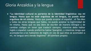 Identidad y lengua | PPTX