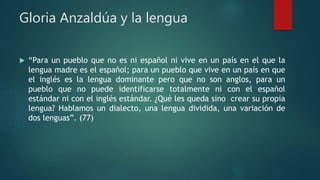 Identidad y lengua | PPTX