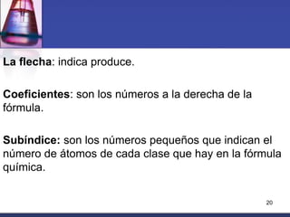 Identificaciòn de los cambios quìmicos | PPSX