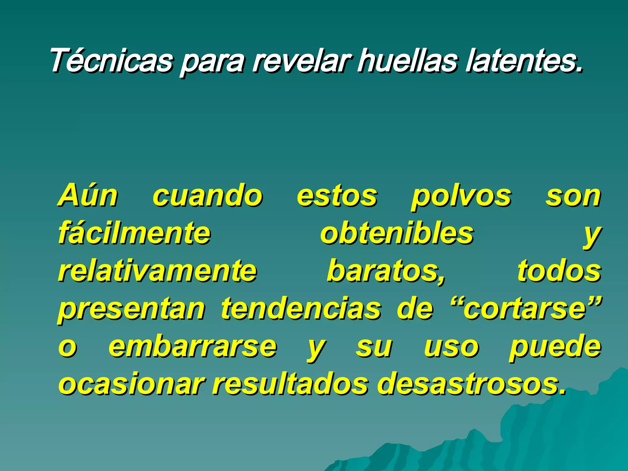 Identificacion de huellas dactilares | PPT
