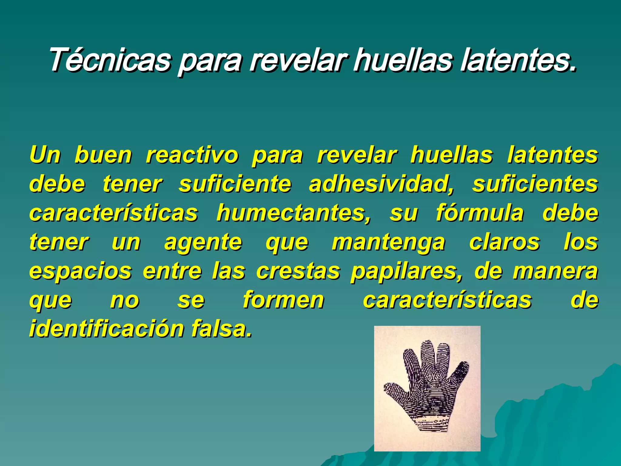 Identificacion de huellas dactilares | PPT