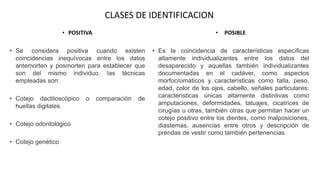 IDENTIFICACION DE CADAVER PROFESOR DE LA HOZ.pptx
