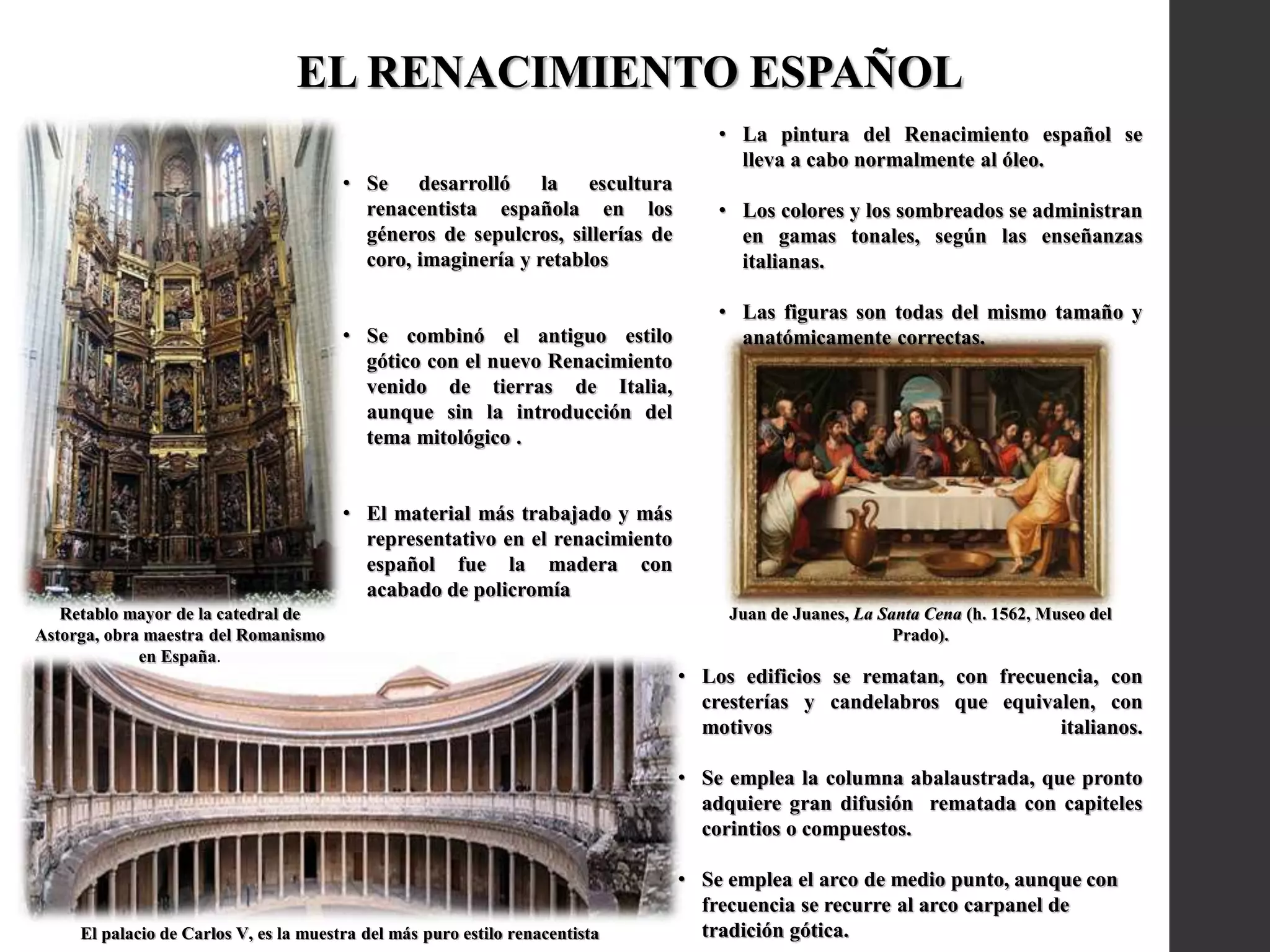 Identificacion de elementos en el renacimiento | PPT