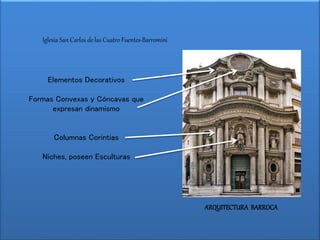 Identificación de los elementos Barroco | PPTX