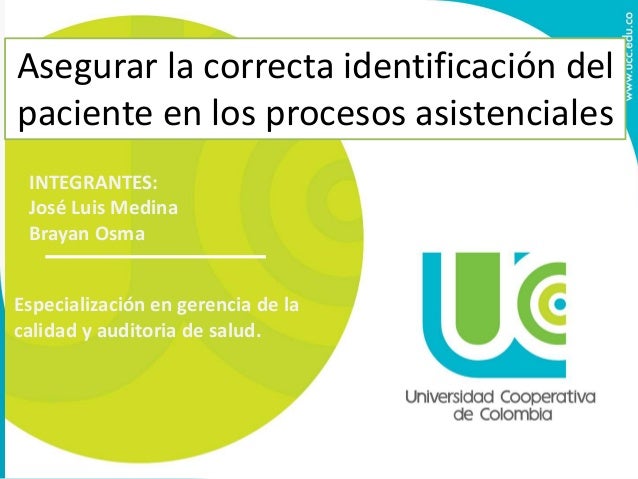 Identificacion De Paciente Osakidetza dispone ya de un único modelo de ...