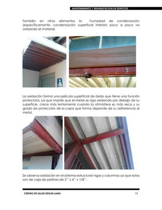 Identificacion de patologias, centro de salud edgar lang sacasa | PDF