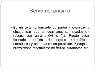 Identificación de servomecanismos | PPTX