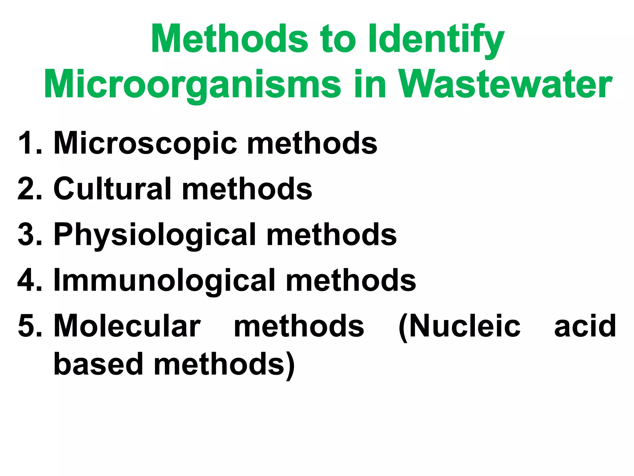 Identification of micro organisms | PPTX