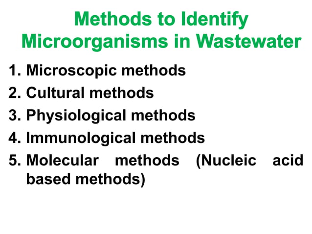 Identification of micro organisms | PPTX | Biological Sciences | Science