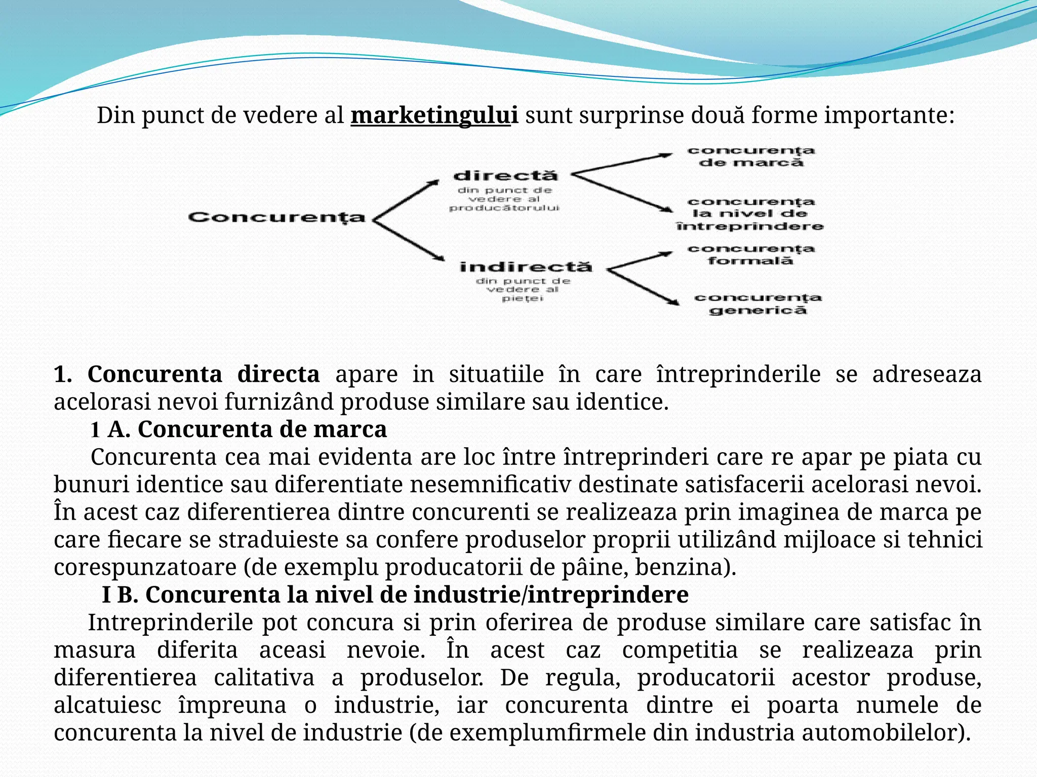 Identificarea concurenților | PPT