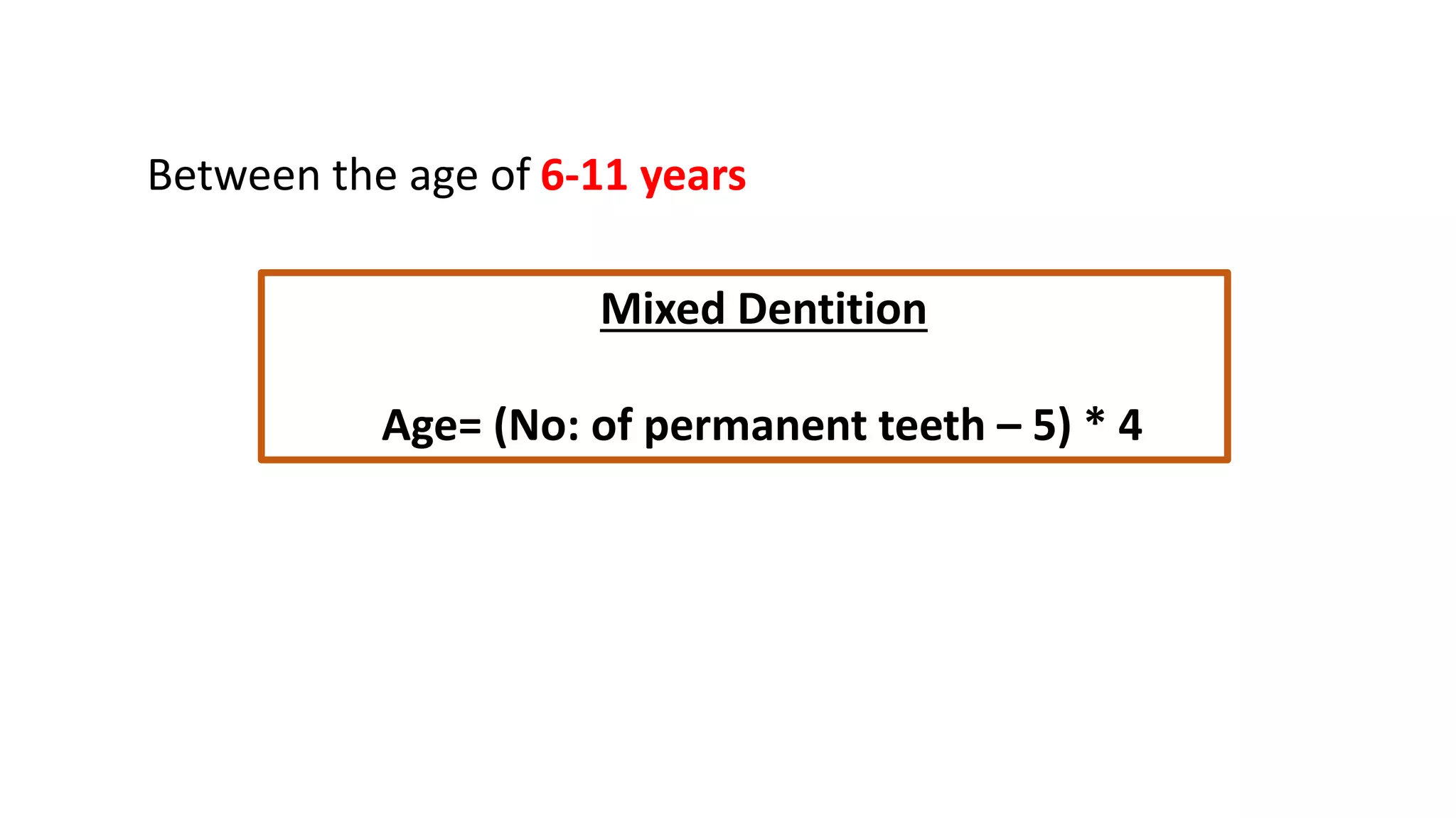 Identification - Age estimation | PPTX