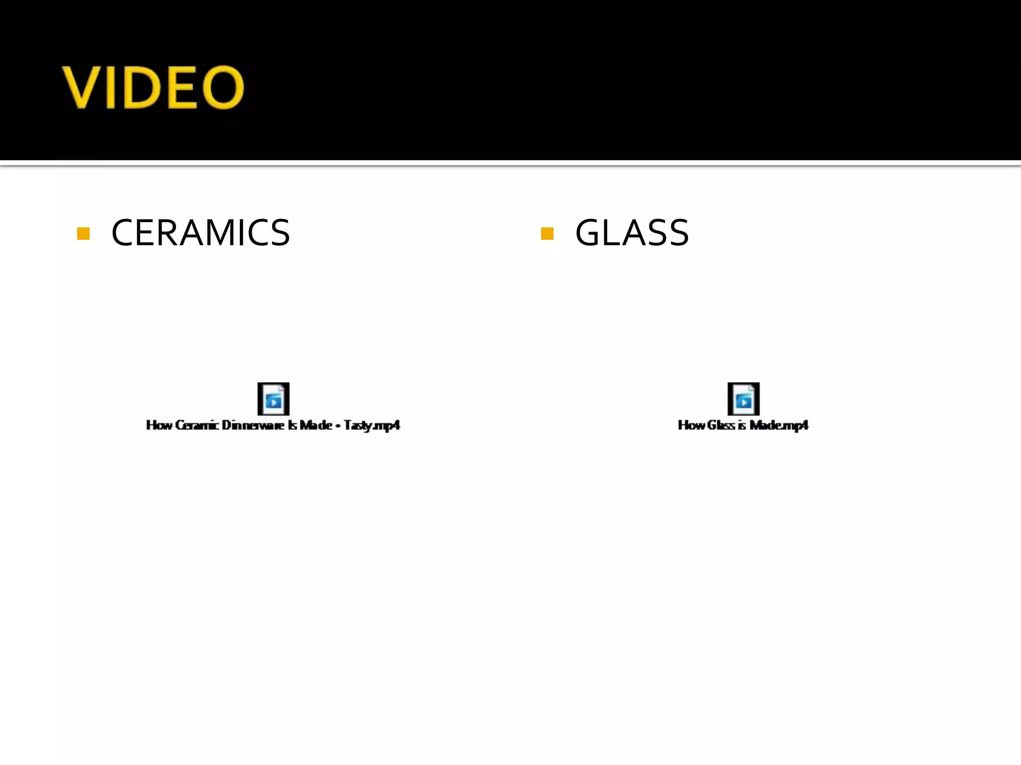 Identification and classification of materials ceramics and glass.pptx