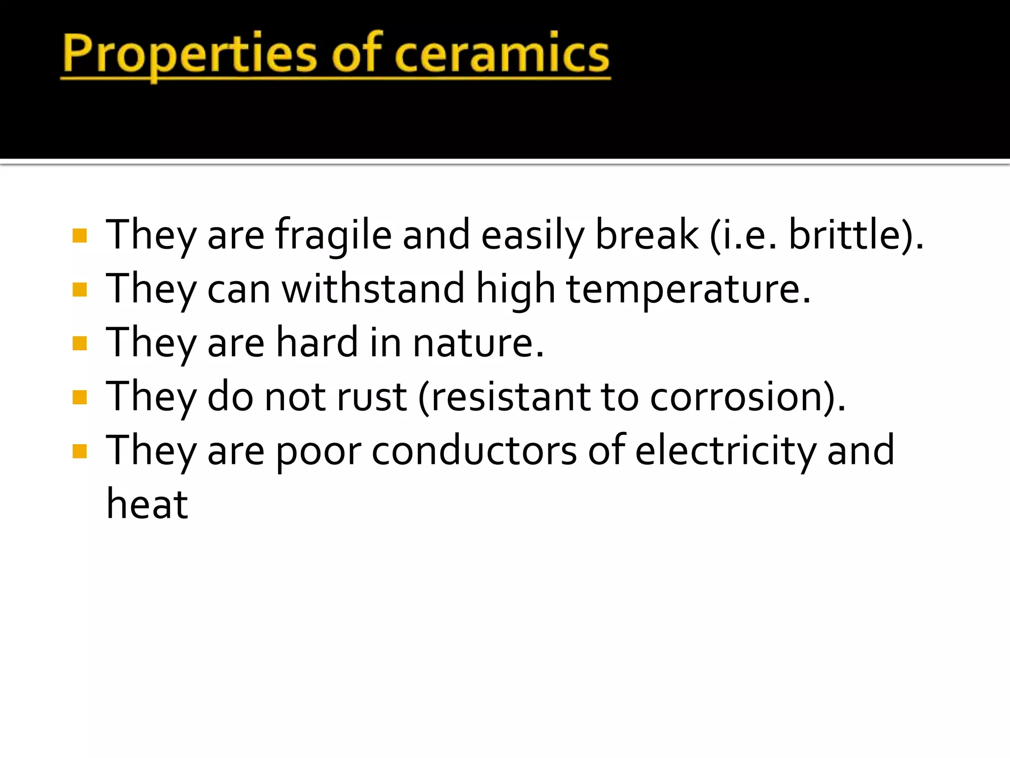 Identification and classification of materials ceramics and glass.pptx