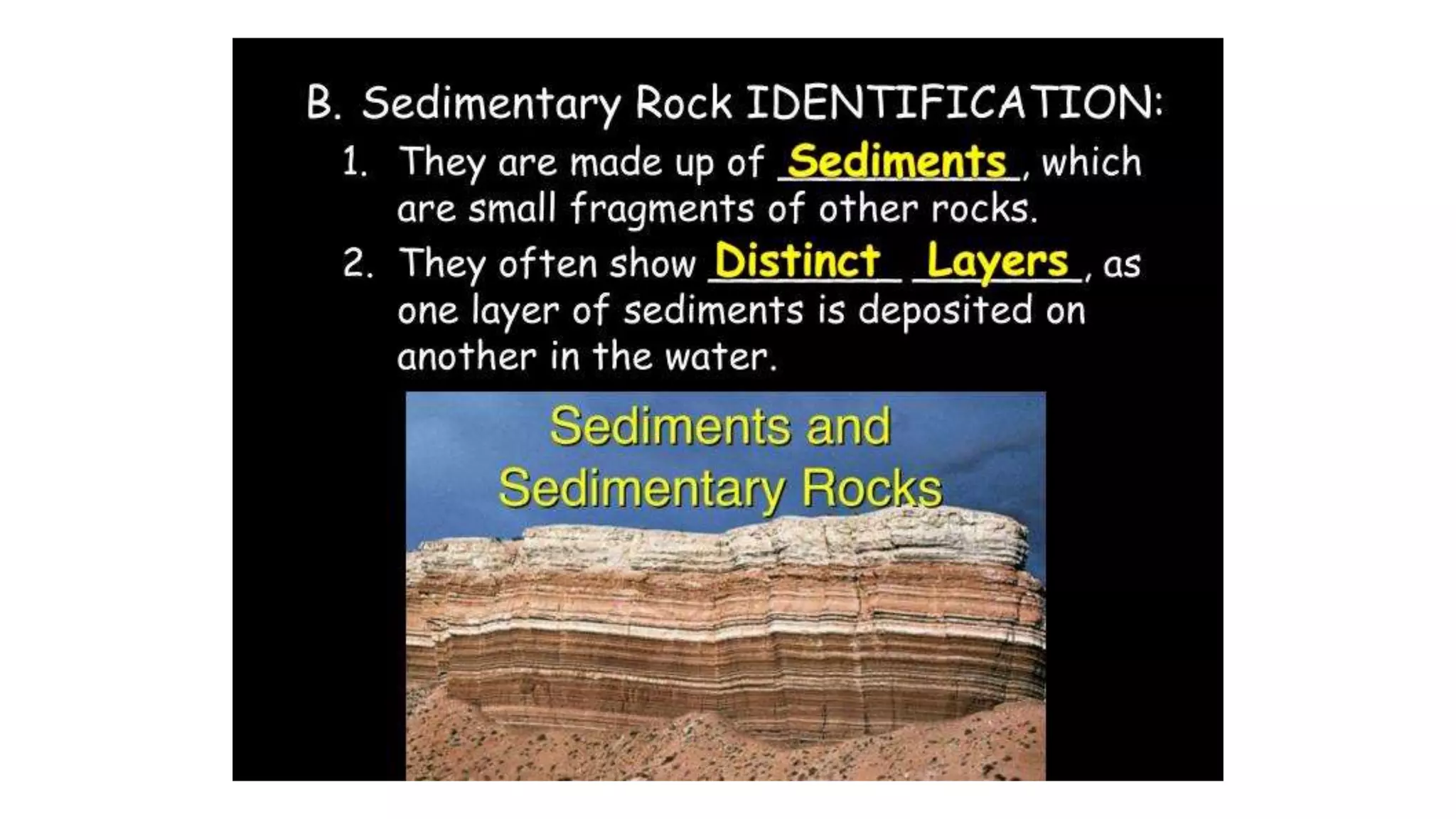 Identification and Classification of Sedimentary Rocks.pptx